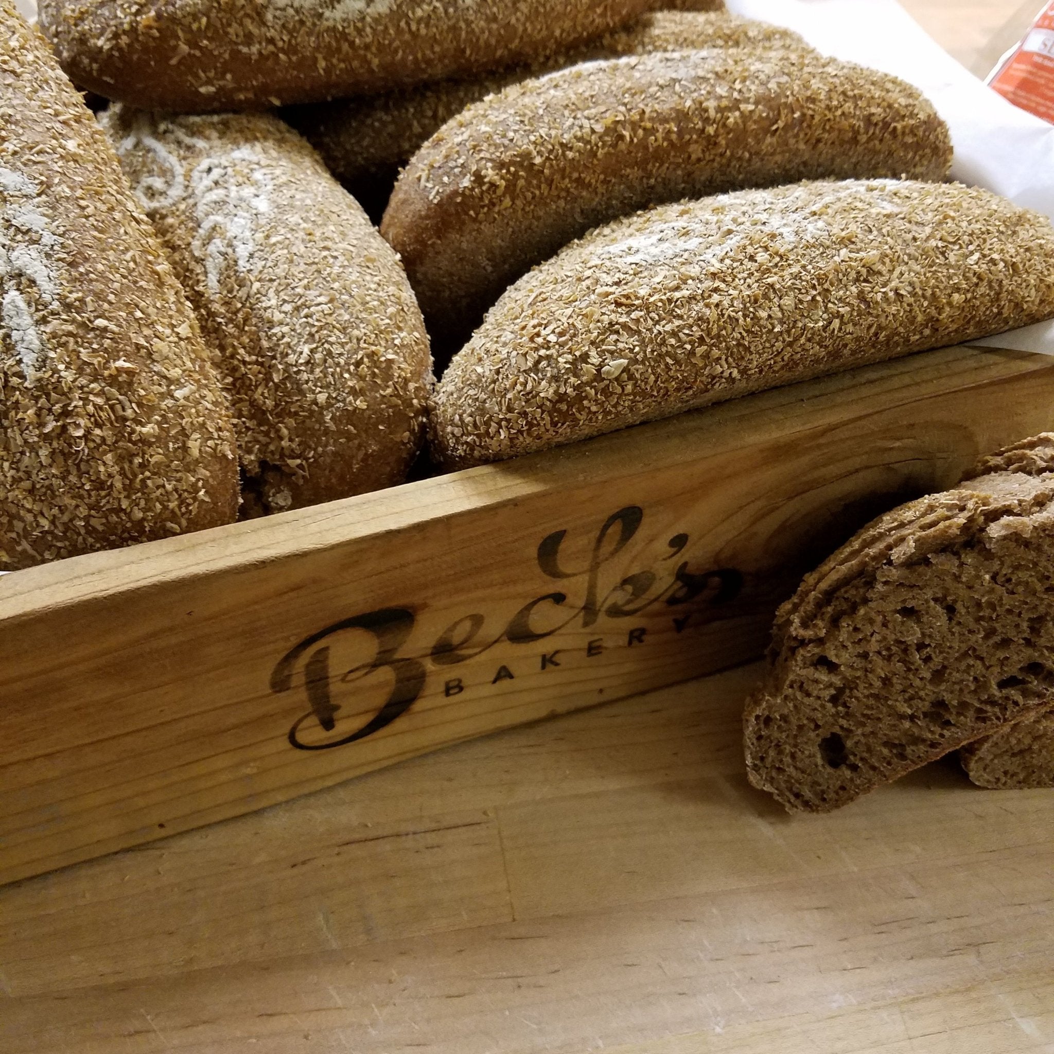 Organic 100% Real Wholegrain Breads, Crackers & Flour – Becks Bakery