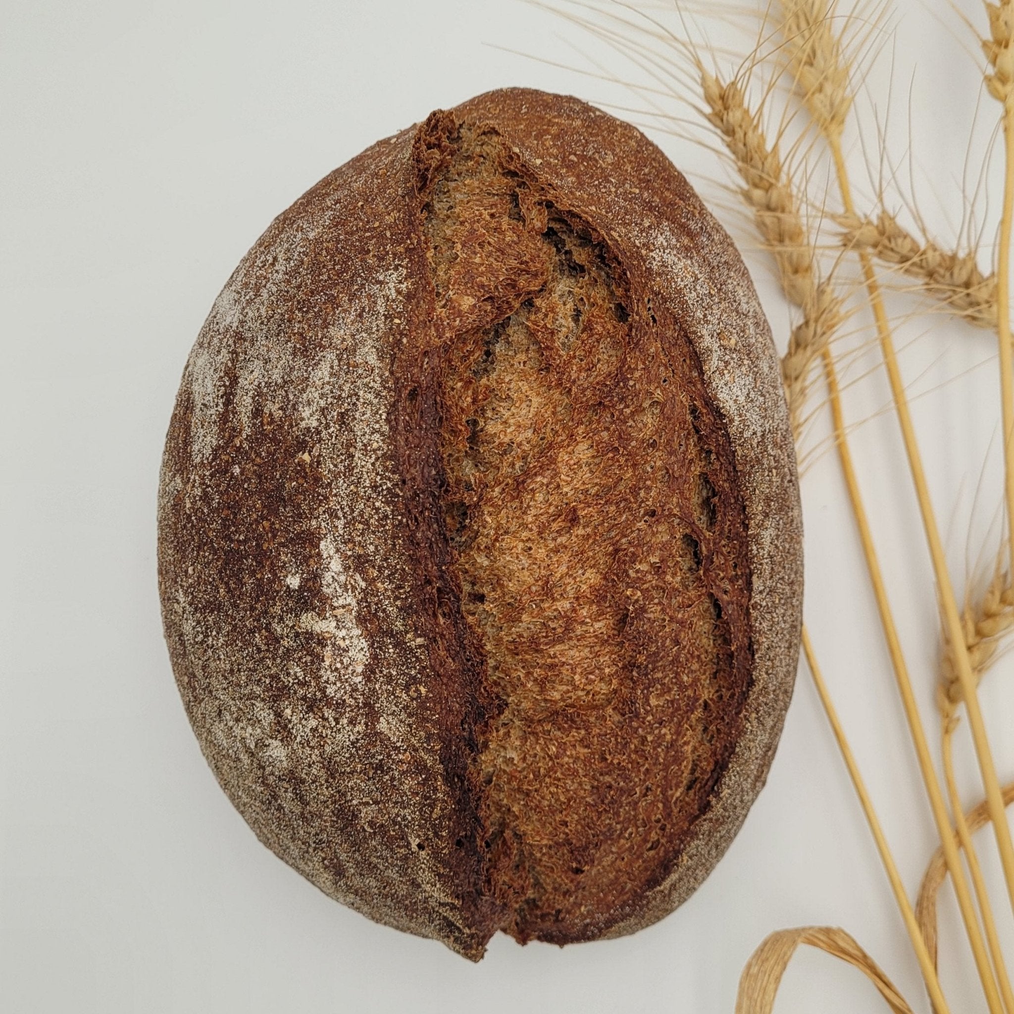 Whole Wheat Levain with Buckwheat – Becks Bakery